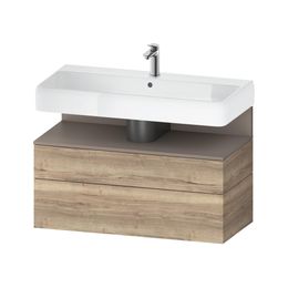 Duravit Waschtischunterschrank Qatego 99x47x59cm, ba m/E ma, 1 Kast, m B (QA4395043550010)