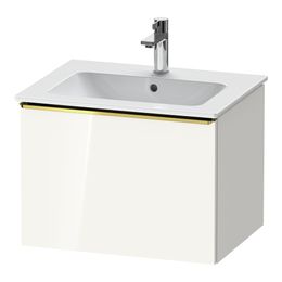Duravit Waschtischunterschrank D-Neo 61x46,2cm, g pol/w hgl, 1 Ausz., wandh&auml;ngend (DE4261034220000)