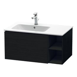 Duravit Waschtischunterschrank L-Cube 82x48,1x40cm, 1 Ausz., Beck. li, Ei sw (LC619101616)