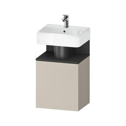 Duravit Waschtischunterschrank Qatego 44x35x64,5cm, 1 T, T. re, graph m/tau ma (QA4076R49910000)