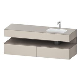 Duravit Einbauwaschtisch-M&ouml;bel-Set Qatego 160x50x60cm, Kon-WTU, B r, bas. m/tau ma (QA4796043910000)