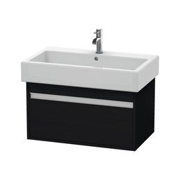 Duravit Waschtischunterschrank Ketho 75x44cm, Ei sw, 1 Auszug, wandh&auml;ngend (KT668701616)