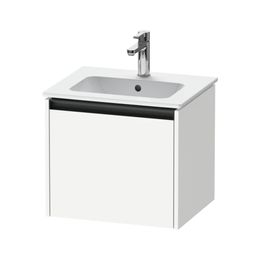 Duravit Waschtischunterschrank Ketho.2 51x42x44cm, 1 Ausz., wandh&auml;ngend, wei&szlig; matt (K25061018180000)