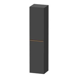 Duravit Hochschrank D-Neo 40x36cm, 1 T&uuml;r, 5 B&ouml;, An R, b geb/Gra ma (DE1328R04490000)
