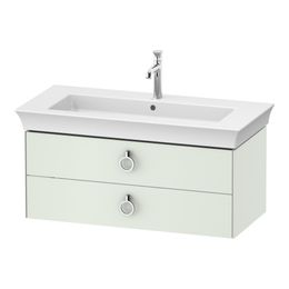 Duravit Waschtischunterschrank o. ES White Tulip 41x98,4x45,8cm, 2 SBK m Gr., we. s-matt (WT4352036360010)