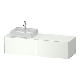 Duravit Waschtischunterschrank White Tulip 160x55cm, Be L, w sm, k Ei/o Beleucht. (WT4864L36360000)