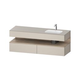 Duravit Einbauwaschtisch-M&ouml;bel-Set Qatego 160x50x60cm, Kon-WTU, B, B r, E Ma/t ma (QA4796055910010)