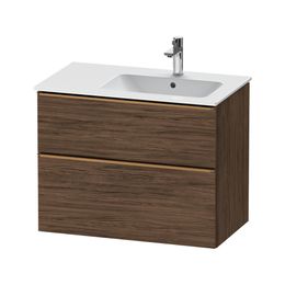Duravit Waschtischunterschrank D-Neo 81x46,2cm, 1 Kast, B R, b geb/Nussb dkl. (DE4367004210000)
