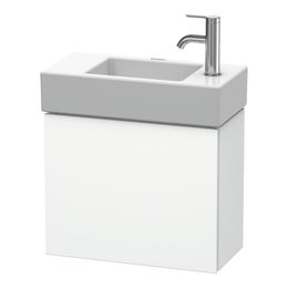 Duravit Waschtischunterschrank L-Cube 48x24x40cm, wandh&auml;ngend, T&uuml;r li, we. supermatt (LC6246L8484)