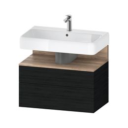 Duravit Waschtischunterschrank Qatego 79x47x59cm, E Ma/E s, 1 Kast, m Nischenb (QA4394055160010)