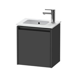 Duravit Waschtischunterschrank Ketho.2 41x29,2x44cm, 1 T&uuml;r, wd, An re, graph ma (K25060R49490000)