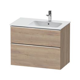 Duravit Waschtischunterschrank D-Neo 81x46,2cm, 1 Kast, B re, chr/Eiche marm. (DE4367010550000)
