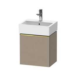 Duravit Waschtischunterschrank D-Neo 43,4x32,2x44cm, 1 T&uuml;r, An L, g pol/Lei (DE4217L34750000)