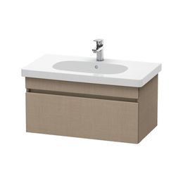 Duravit Waschtischunterschrank DuraStyle 80x45,3cm, leinen, 1 Auszug, wandh&auml;ngend (DS638407575)