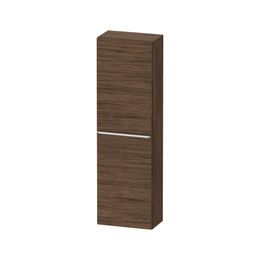 Duravit Halbhochschrank D-Neo 40x24cm, 1 T&uuml;r, 4 B&ouml;, An L, ch/nb dkl. (DE1318L10210000)