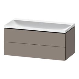 Duravit M&ouml;bel-Set L-Cube 100x48x48cm, o Hahnl., bas. ma, 2 Schub. (LC6952N43430000)