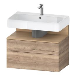 Duravit Waschtischunterschrank Qatego 79x47x59cm, E Na/E ma, 1 Kast, m B (QA4394030550010)