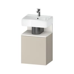 Duravit Waschtischunterschrank Qatego 44x35x64,5cm, 1 T, T l, w m/ta matt (QA4076L84830000)