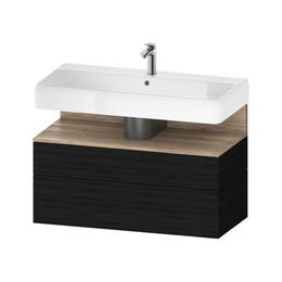 Duravit Waschtischunterschrank Qatego 99x47x59cm, E Ma/E s, 1 Kast, m Nischenb (QA4395055160010)