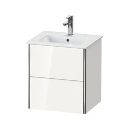 Duravit Waschtischunterschrank XSquare Compact 51x41,8x56cm, 2 Schubk., wandh&auml;ngend, we hgl (XS430608585)