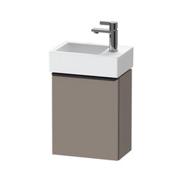 Duravit Waschtischunterschrank D-Neo 36,4x22,2x44cm, 1 T&uuml;r, An L, sw/Bas ma (DE4218LBD430000)