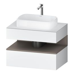 Duravit Waschtischunterschrank Qatego 80x55x60cm, ba m/we m, Pl, Nischenb (QA4730043180010)