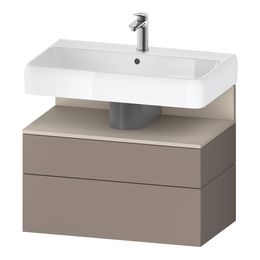 Duravit Waschtischunterschrank Qatego 79x47x59cm, T m/ba m, 1 Kast, m Nischenb (QA4394083430010)