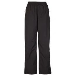 Regenhose Killtec "KOS 1 KDS RNPNTS", M&auml;dchen, Gr. 164, Normalgr&ouml;&szlig;en, schwarz, Obermaterial: 100% Polyester;Futter: 100% Polyester, Hosen Regenhose, Wasserdichte, packbare Kinder-Regenhose mit reflektierenden Details