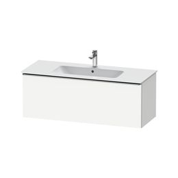 Duravit Waschtischunterschrank D-Neo 121x46,2cm, ES geb/we ma, 1 Ausz., wandh&auml;ngend (DE4264070180000)