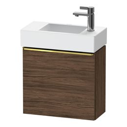 Duravit Waschtischunterschrank D-Neo 48,4x22,2x44cm, 1 T&uuml;r, An L, g pol/Nu d (DE4219L34210000)