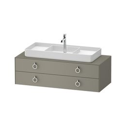 Duravit Waschtischunterschrank White Tulip 130x55cm, B mi, st-g m, k Ein/o Be (WT4992M92920000)