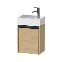 Duravit Waschtischunterschrank Ketho.2 36,4x23,8cm, An re, Ei Nat, 1 T&uuml;r, wandh&auml;ngend (K25071R30300000)