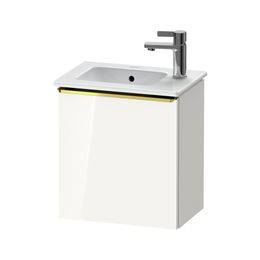 Duravit Waschtischunterschrank D-Neo 41x27,4x44cm, 1 T, An R, g pol/wei&szlig; hgl (DE4259R34220000)