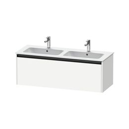 Duravit Waschtischunterschrank Ketho.2 128x48x44cm, 1 Ausz., wandh&auml;ngend, wei&szlig; matt (K25066018180000)