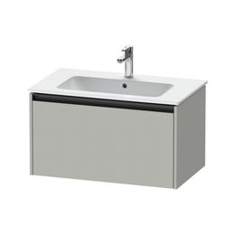 Duravit Waschtischunterschrank Ketho.2 81x48cm, betongr ma, 1 Ausz., wandh&auml;ngend (K25063007070000)