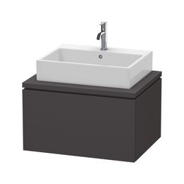 Duravit Waschtischunterschrank L-Cube 72x54,7cm, graph matt, f Kons, 1 Auszug (LC581108080)