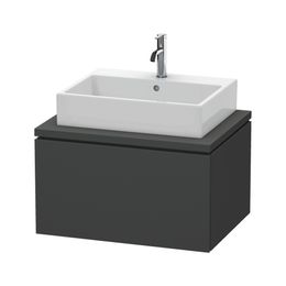 Duravit Waschtischunterschrank L-Cube 72x54,7cm, graph ma, f Konsole, 1 Auszug (LC581104949)