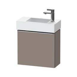 Duravit Waschtischunterschrank D-Neo 48,4x22,2x44cm, 1 T&uuml;r, An L, ES geb/Bas (DE4219L70430000)