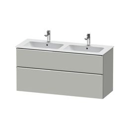 Duravit Waschtischunterschrank D-Neo 128x46,2cm, 1 Kast, 1 A, chr/Beton ma (DE4365010070000)