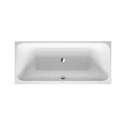 Duravit Rechteck-Badewanne Happy D.2 180x80x46cm, EB-Version, 2 RS, wei&szlig; (700314000000000)