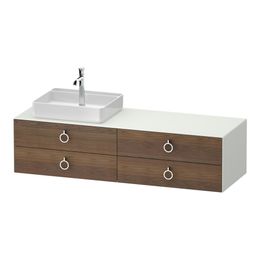 Duravit Waschtischunterschrank White Tulip 160x55cm, B L, US N w m, k Ein/m Be (WT4995L77360010)
