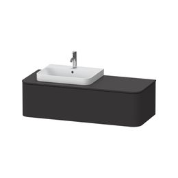 Duravit Waschtischunterschrank o. ES Happy D.2 Plus 35,4x130cm, 1 Ausz., graph matt, links (HP4942L80800010)