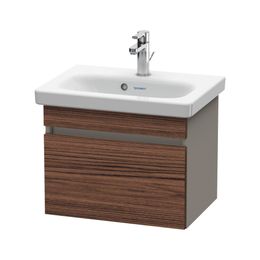 Duravit Waschtischunterschrank Com DuraStyle 50x36,8cm, N dunk./basalt ma, 1 Ausz. (DS630302143)