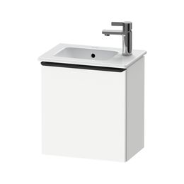 Duravit Waschtischunterschrank D-Neo 41x27,4x44cm, 1 T, An R, schwarz/wei&szlig; ma (DE4259RBD180000)