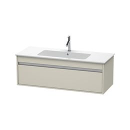 Duravit Waschtischunterschrank Ketho 120x47,5cm, Taupe, 1 Auszug, wandh&auml;ngend (KT642109191)
