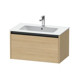Duravit Waschtischunterschrank Ketho.2 81x48cm, Ei natur, 1 Auszug, wandh&auml;ngend (K25063030300000)