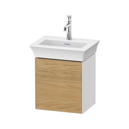 Duravit Waschtischunterschrank White Tulip 38,4x29,8cm, 1 T, An L, E N mas/wei&szlig; hgl (WT4240LH585)