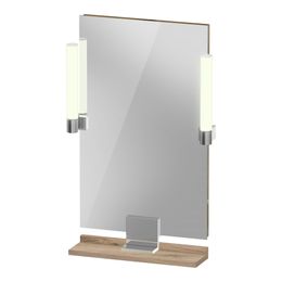 Duravit LED-Spiegel 9 W Sivida 45x65x3,6cm, E Marm, Leu., au, stl, G c (SV7420010550000)