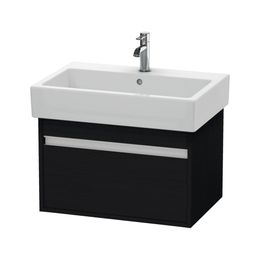 Duravit Waschtischunterschrank Ketho 65x44cm, Ei sw, 1 Auszug, wandh&auml;ngend (KT668401616)