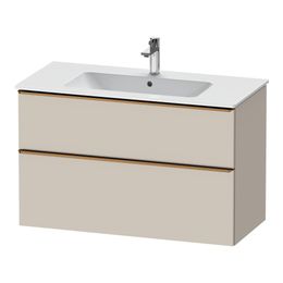 Duravit Waschtischunterschrank D-Neo 101x46,2cm, b geb/Ta m, 1 Kast, 1 Ausz. (DE4363004910000)
